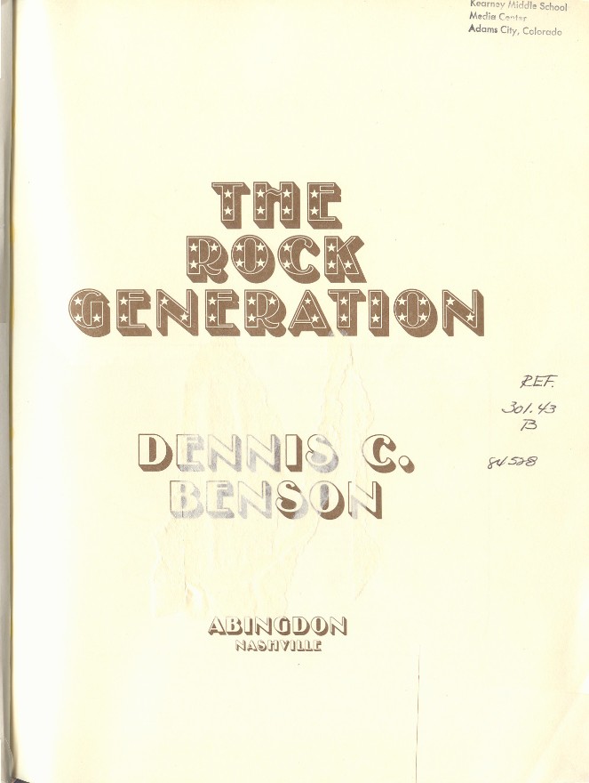 The Rock Generation